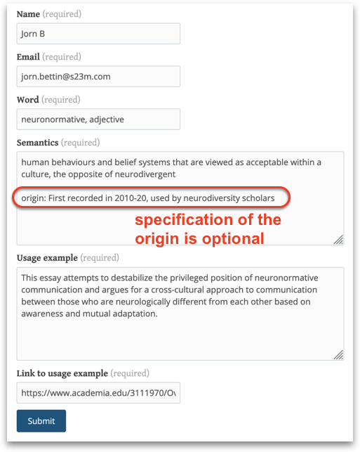 Autistic English Dictionary | Autistic Collaboration